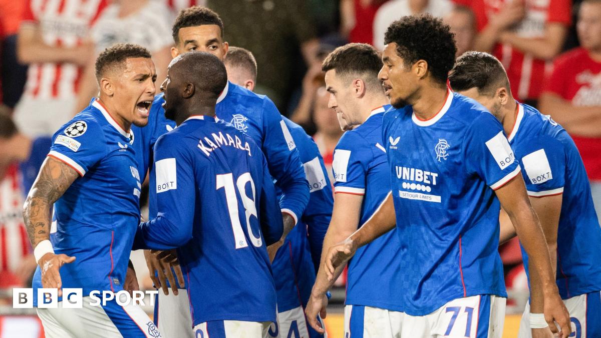 Champions League: 'Dogged Rangers fight way to place with big boys ...