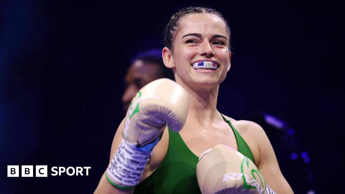 Skye Nicolson: Australian pushing for WBC world title fight in Australia in April - BBC Sport