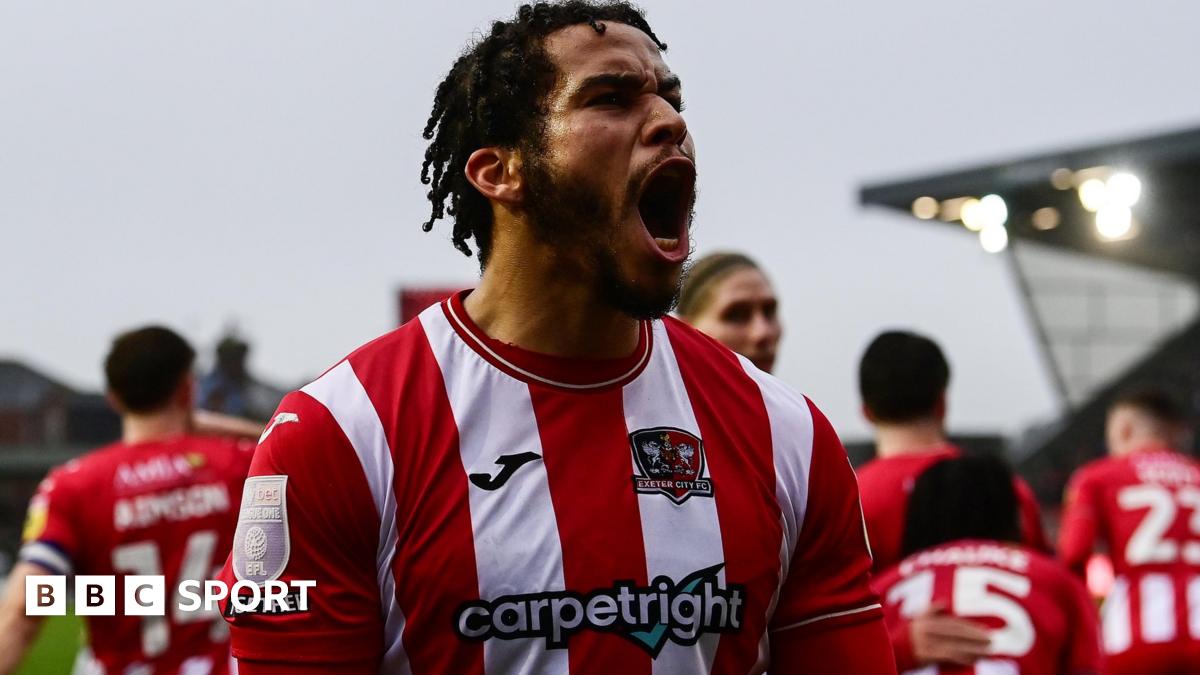 Sam Nombe: Exeter City striker getting 'better and better' having ended ...