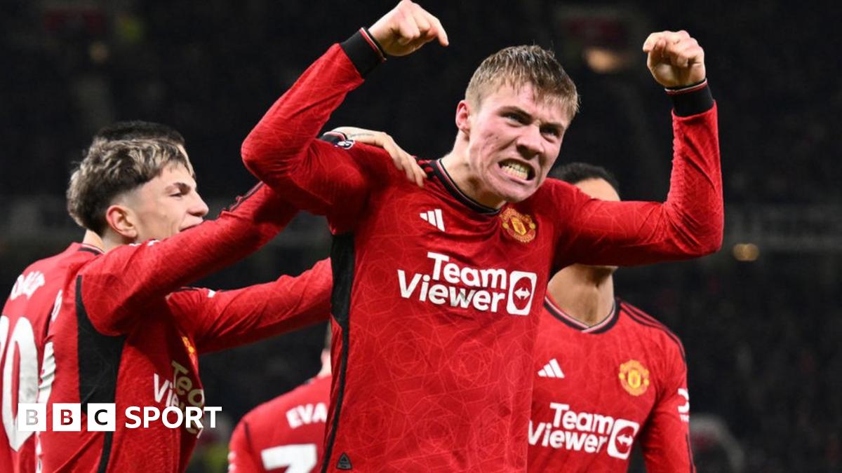 Man Utd 3-2 Aston Villa: Rasmus Hojlund fires United to comeback win over Villa - BBC Sport