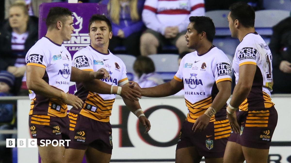 World Club Series: Wigan Warriors 12-42 Brisbane Broncos - BBC Sport