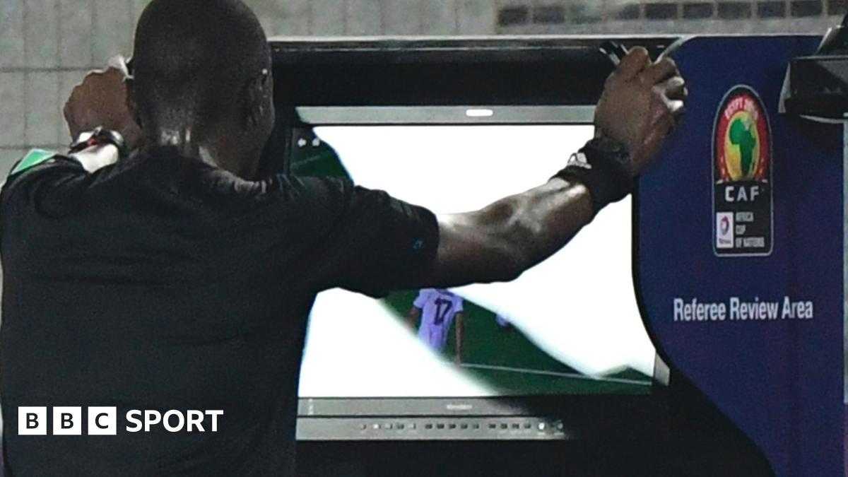 Afcon 2021: VAR to be used throughout tournament in Cameroon - BBC Sport