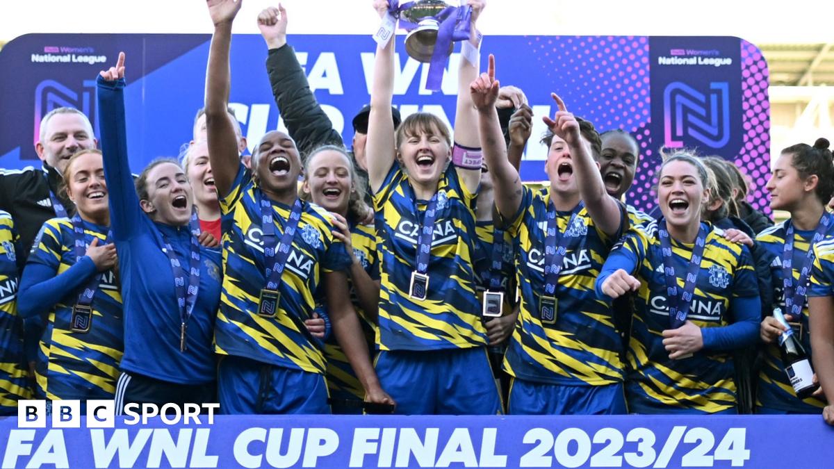Women's National League Cup: Hashtag stun Newcastle to win final - BBC ...