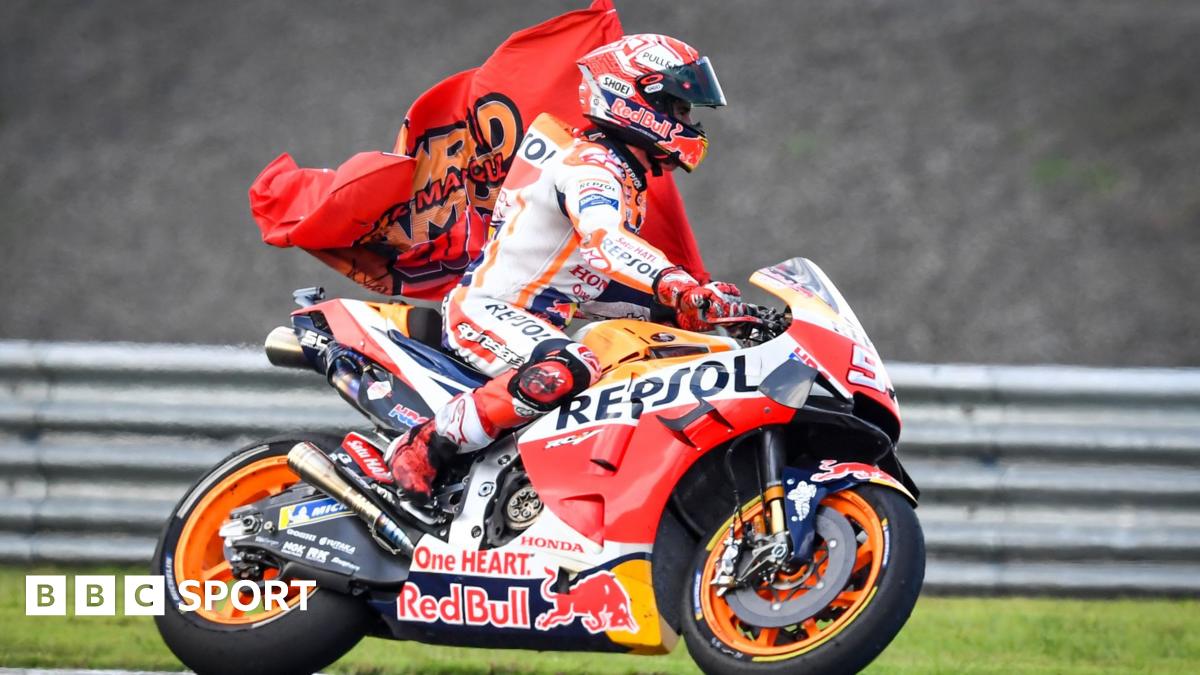 Marc Marquez wins sixth MotoGP title with Thailand victory - BBC Sport