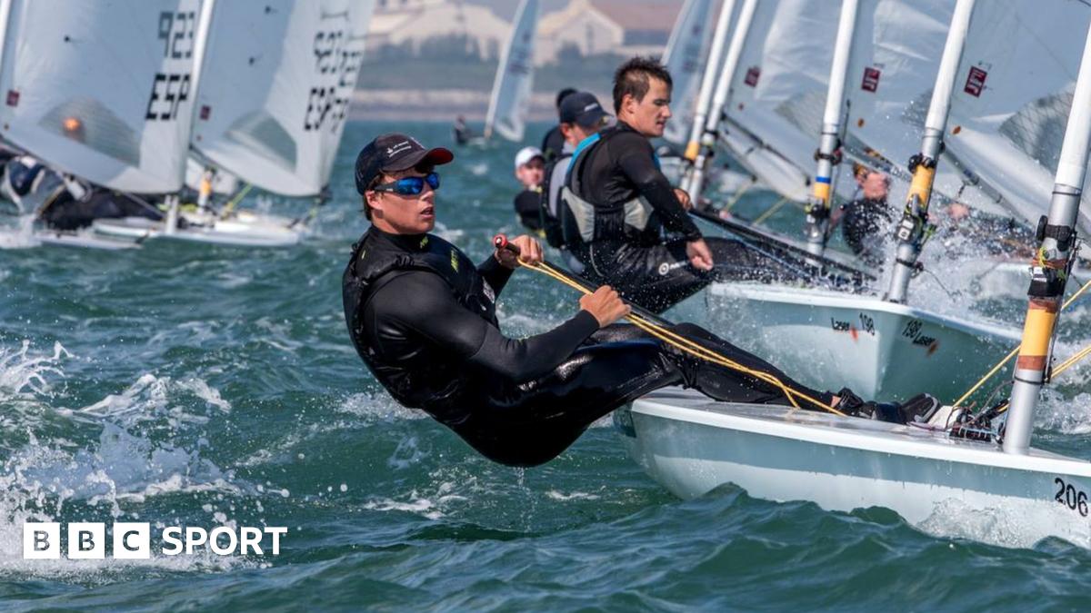 Michael Beckett wins silver at Laser European Championships - BBC Sport