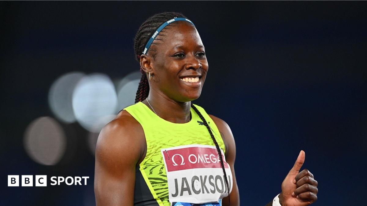 Shericka Jackson runs third fastest women's 200m of all time at Jamaica ...