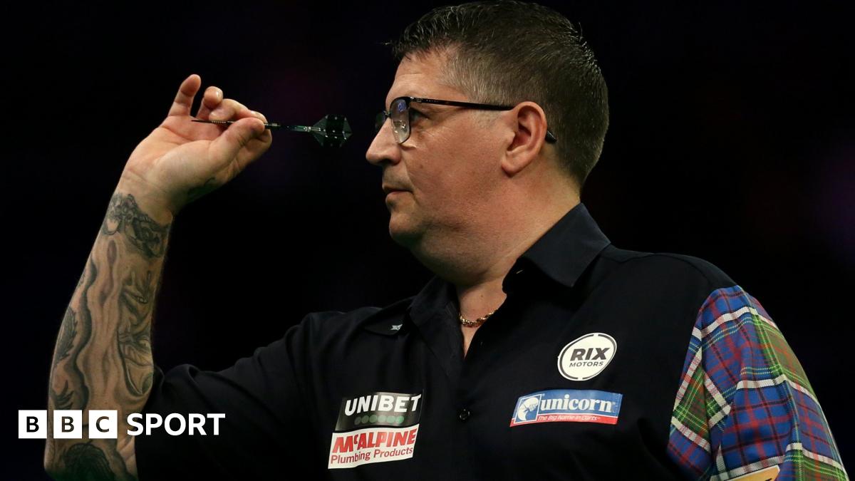 PDC World Championship: Gary Anderson reaches quarter-finals - BBC Sport