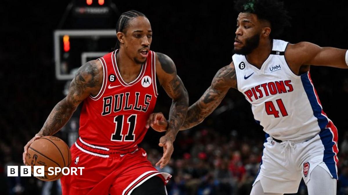 NBA: Chicago Bulls beat rivals Detroit Pistons 126-108 in Paris - BBC Sport