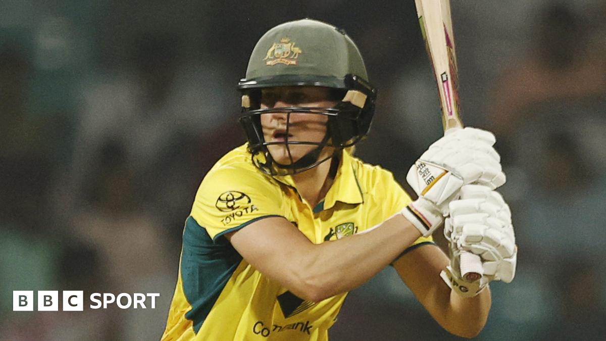 India v Australia: Ellyse Perry hits match-winning six on 300th ...