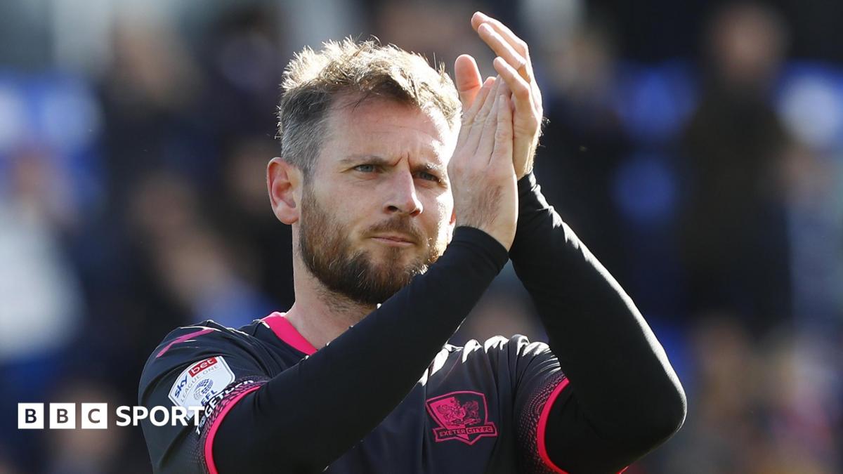 Jonathan Grounds: Defender leaves Exeter City after rejecting player ...