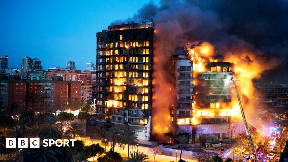 Valencia's La Liga match against Granada postponed after deadly fire in ...