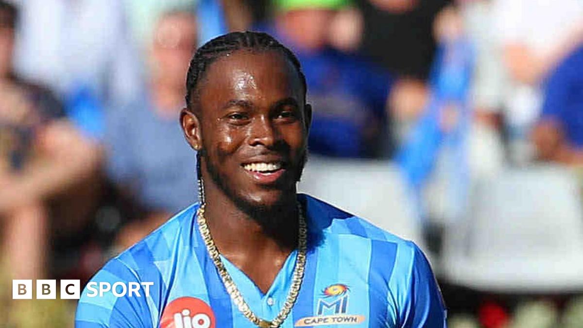 Jofra Archer takes three wickets on injury comeback for MI Cape Town in SA20 - BBC Sport