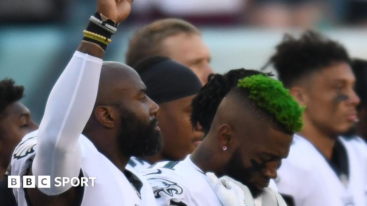 NFL players protest during US national anthem in pre-season games ...