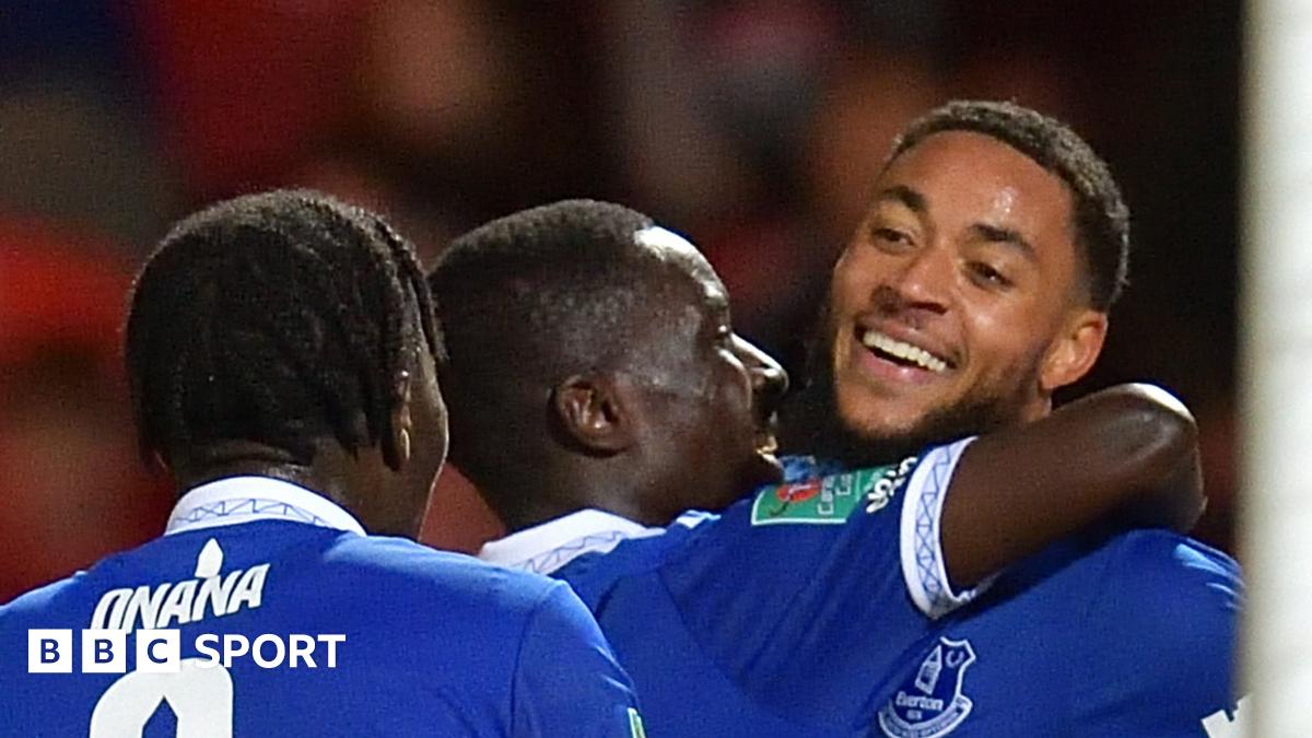 Doncaster Rovers 1-2 Everton: Beto and Arnaut Danjuma score as Everton ...