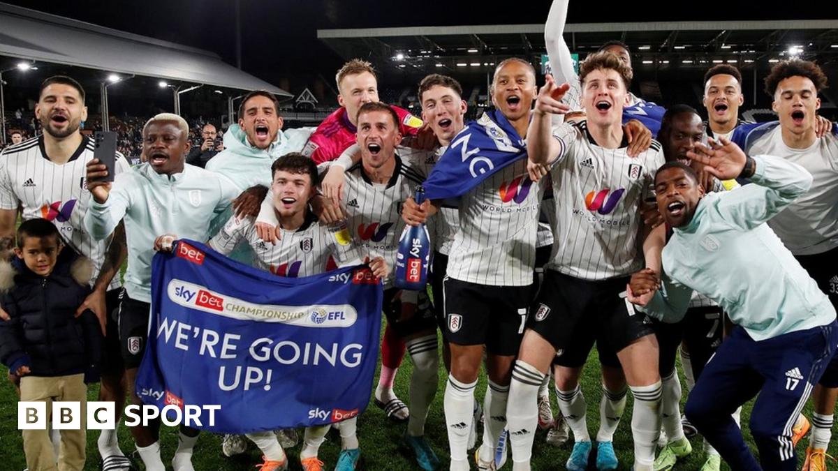 Fulham 3-0 Preston North End: Whites clinch Premier League return - BBC ...