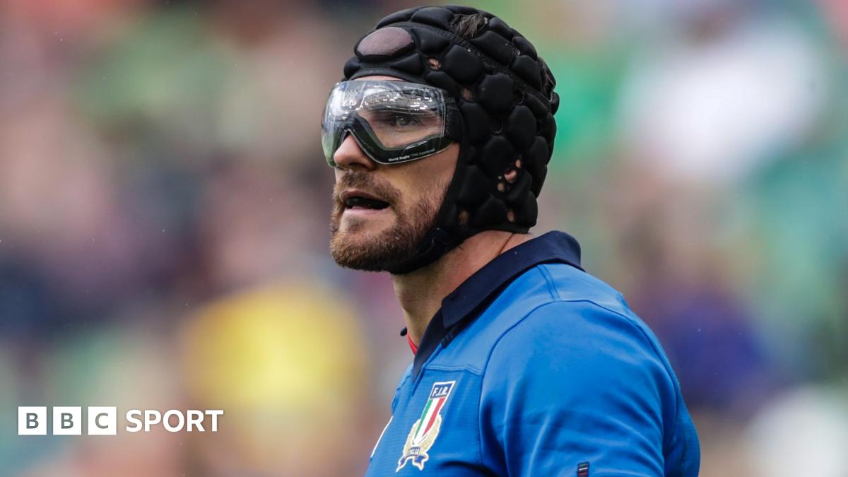 Ian McKinley: Visually-impaired Italy fly-half retires for a second ...