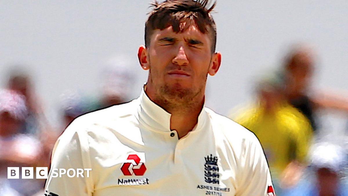Ashes: England's Craig Overton an injury doubt for Boxing Day Test ...