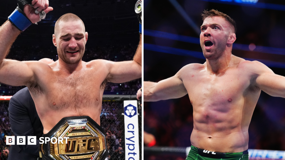 UFC: Sean Strickland v Dricus du Plessis among three title bouts ...