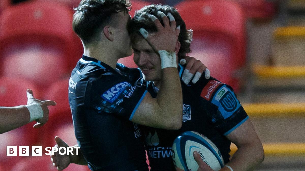 United Rugby Championship: Scarlets 3-45 Glasgow Warriors - Kyle Rowe ...