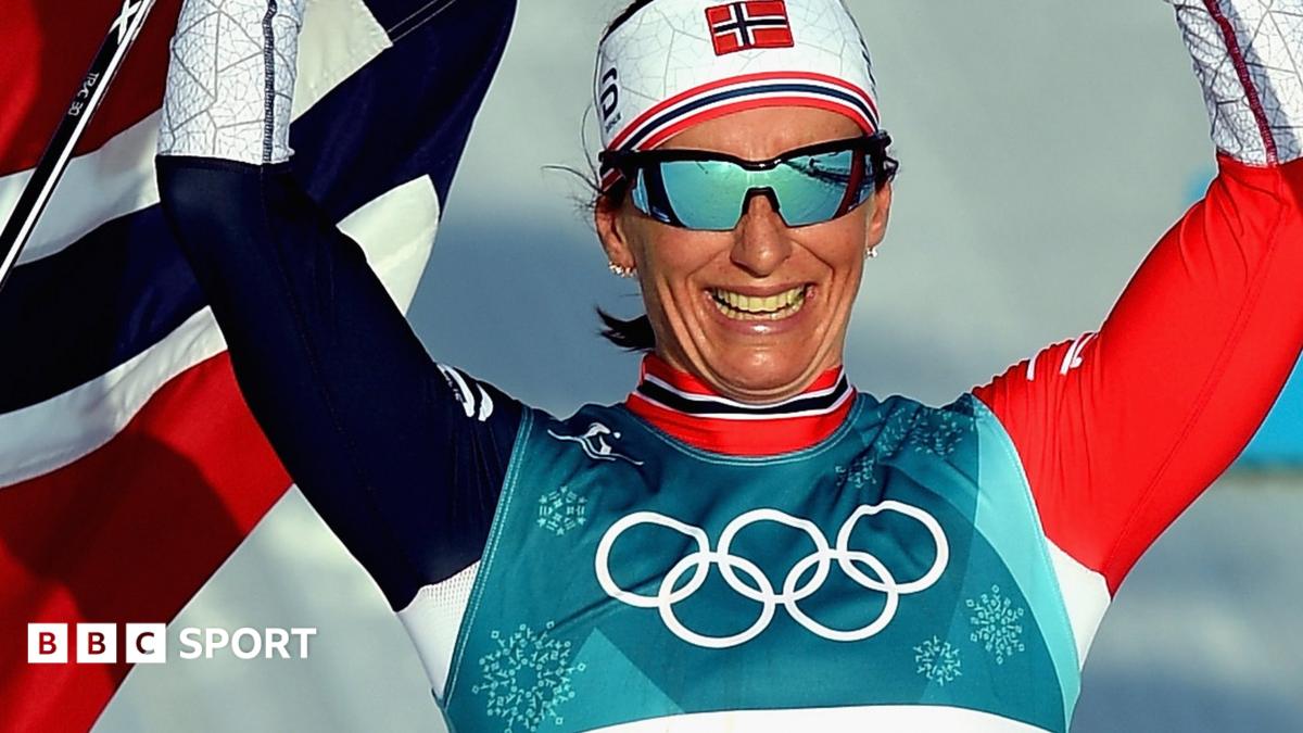 Winter Olympics: Marit Bjorgen wins gold as Norway top the medal table ...