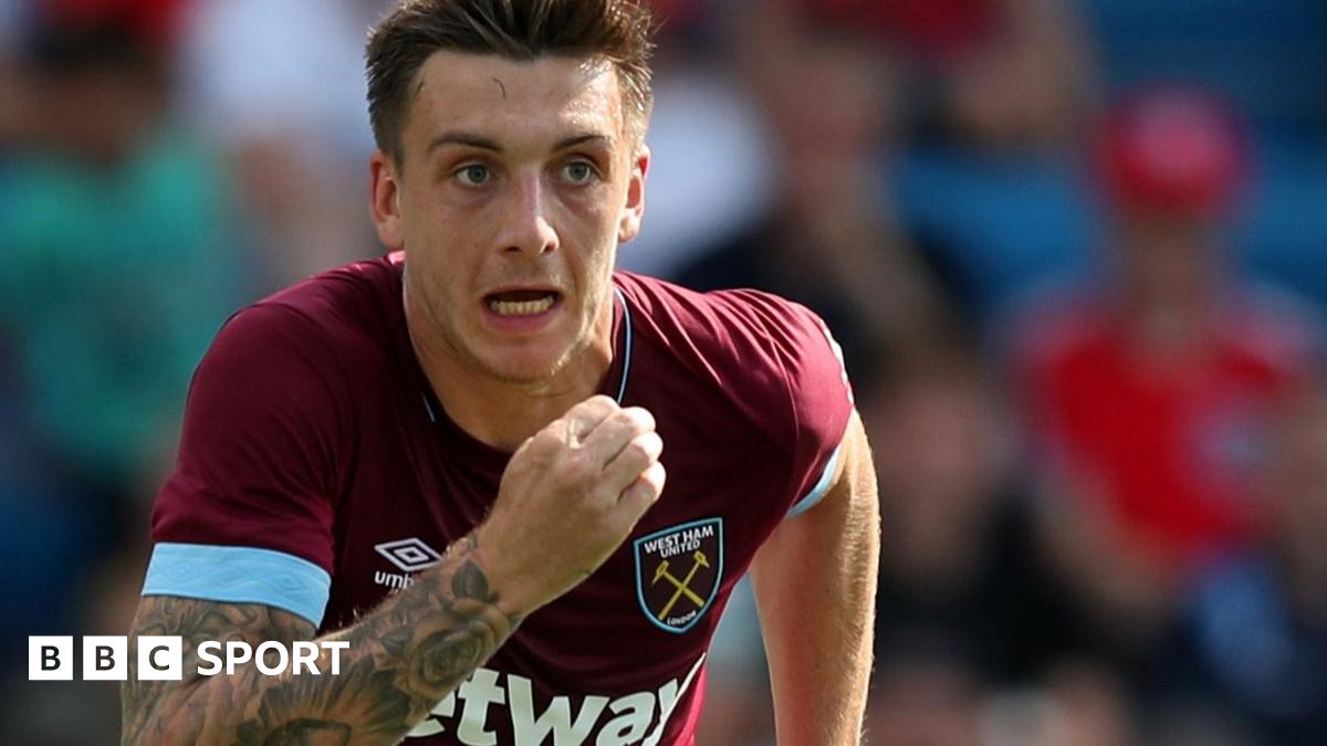 Jordan Hugill: West Ham striker joins Middlesbrough on loan - BBC Sport