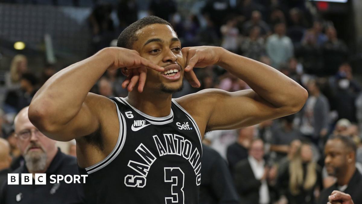 NBA: San Antonio Spurs beat Cleveland Cavaliers as Keldon Johnson ...