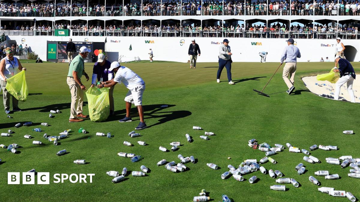Phoenix Open beer throwing at Scottsdale 'unacceptable' says PGA Tour ...