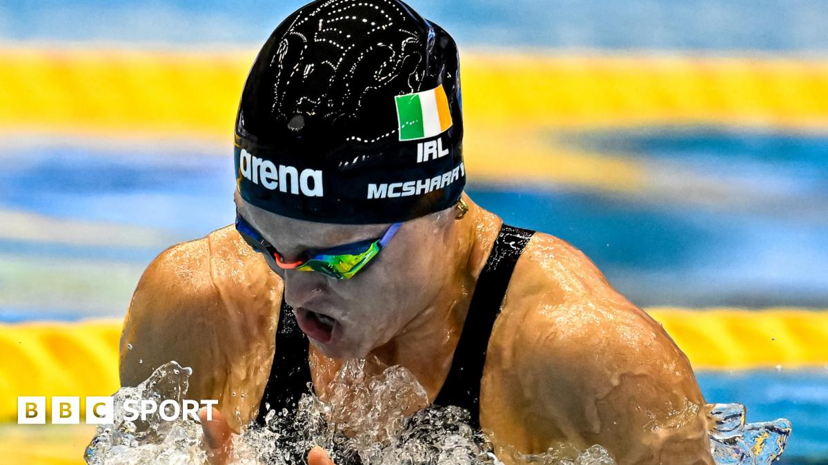 World Swimming Championships: Mona McSharry fifth in 100m breaststroke final as Daniel Wiffen ...