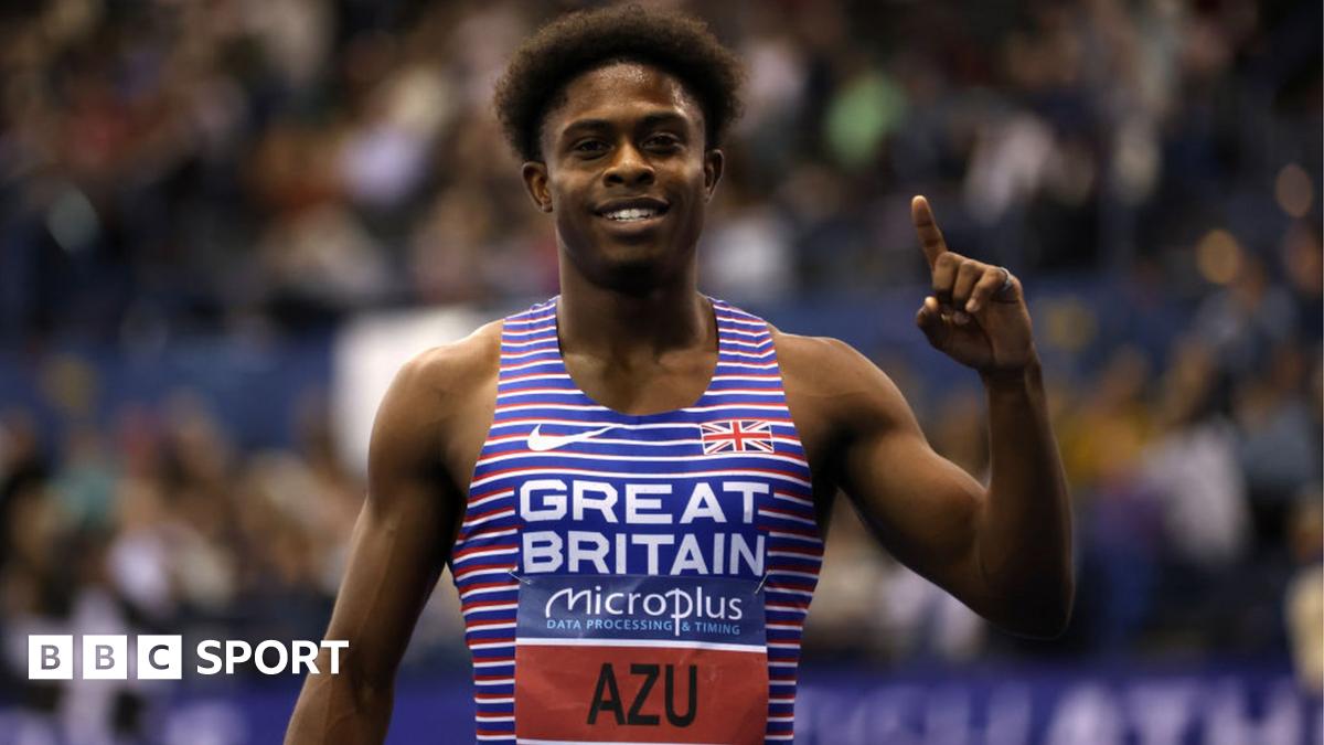 UK Indoor Championships: Jeremiah Azu wins gold on 'dream' day for ...