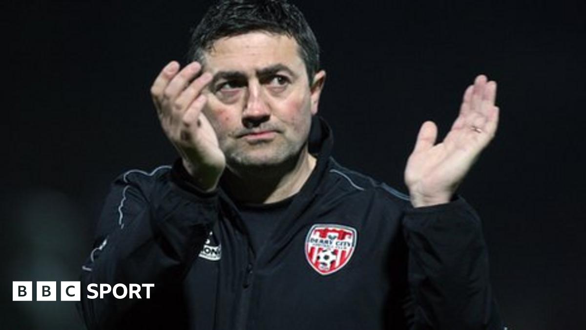 Manager Peter Hutton leaves Derry City - BBC Sport