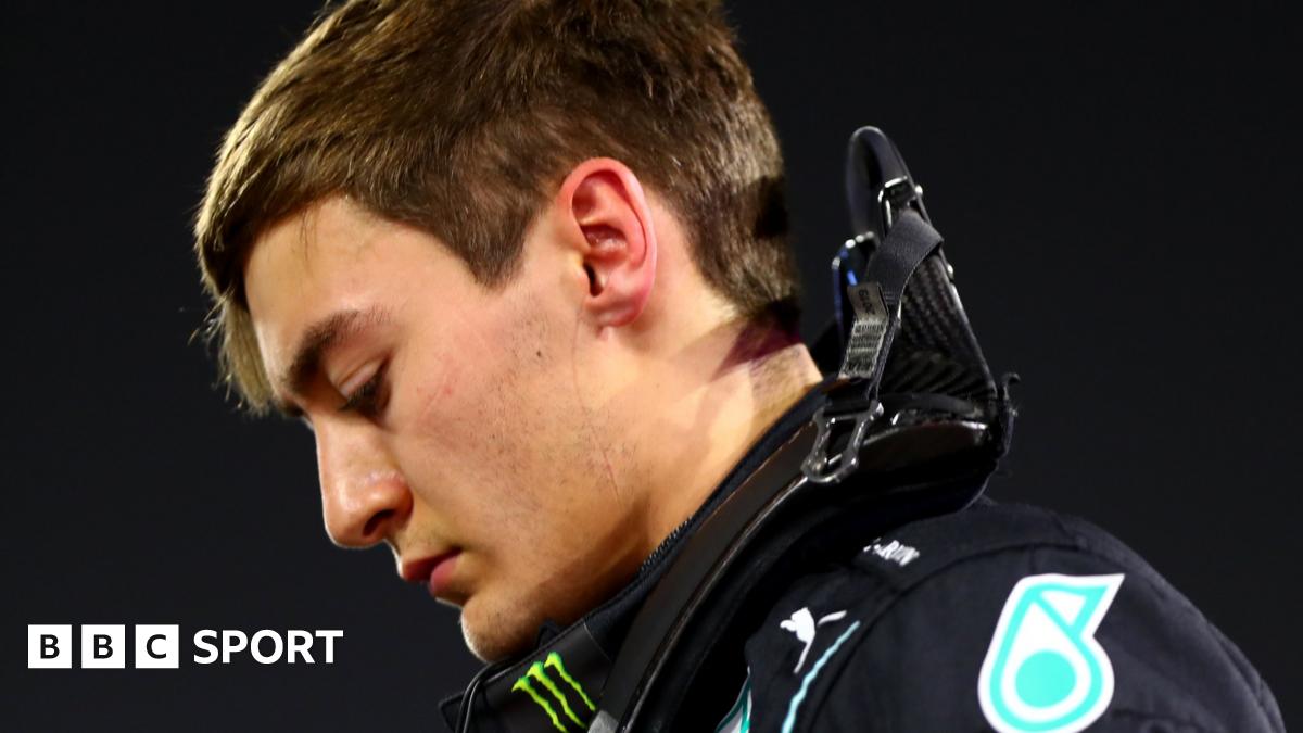 George Russell: How Mercedes driver's afternoon played out on social ...