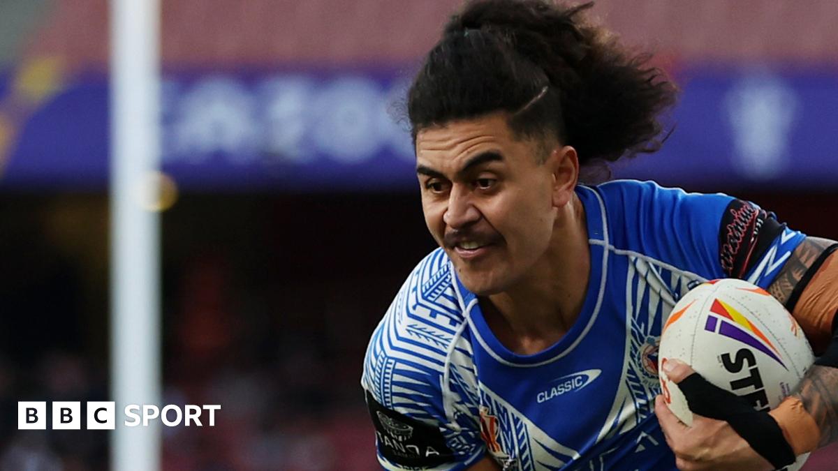 Tim Lafai: Salford Red Devils' Samoa World Cup star signs three-year ...