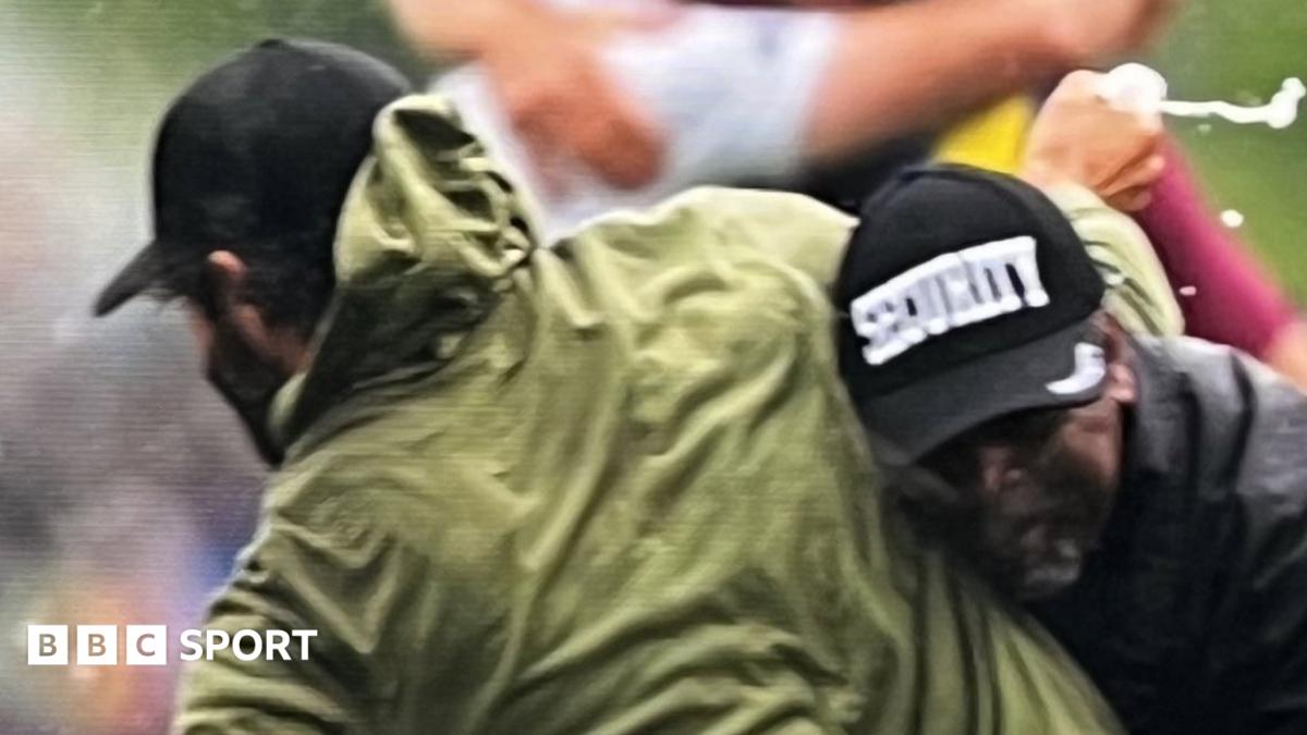 Adam Hadwin taken out by security at Canadian Open after Nick Taylor ...