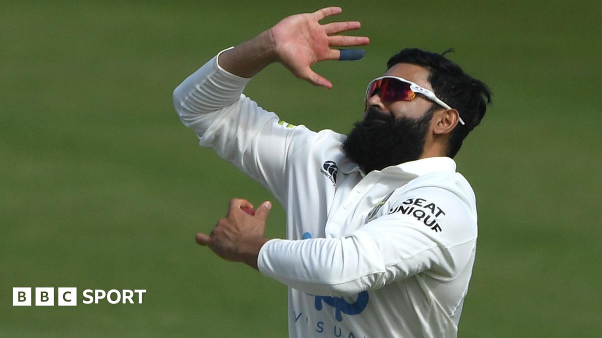 County Championship: Durham's Ajaz Patel takes five wickets against ...