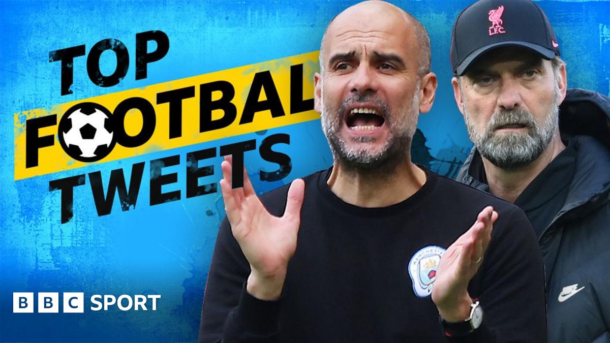 Top Football Tweets: Pep Guardiola and Jurgen Klopp get personal - BBC ...
