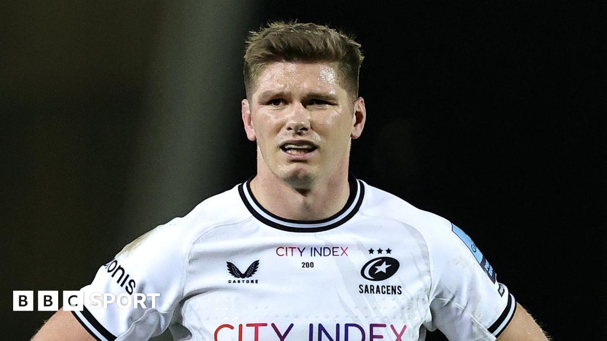 Owen Farrell: Racing 92 deny agreement with Saracens' fly-half - BBC Sport