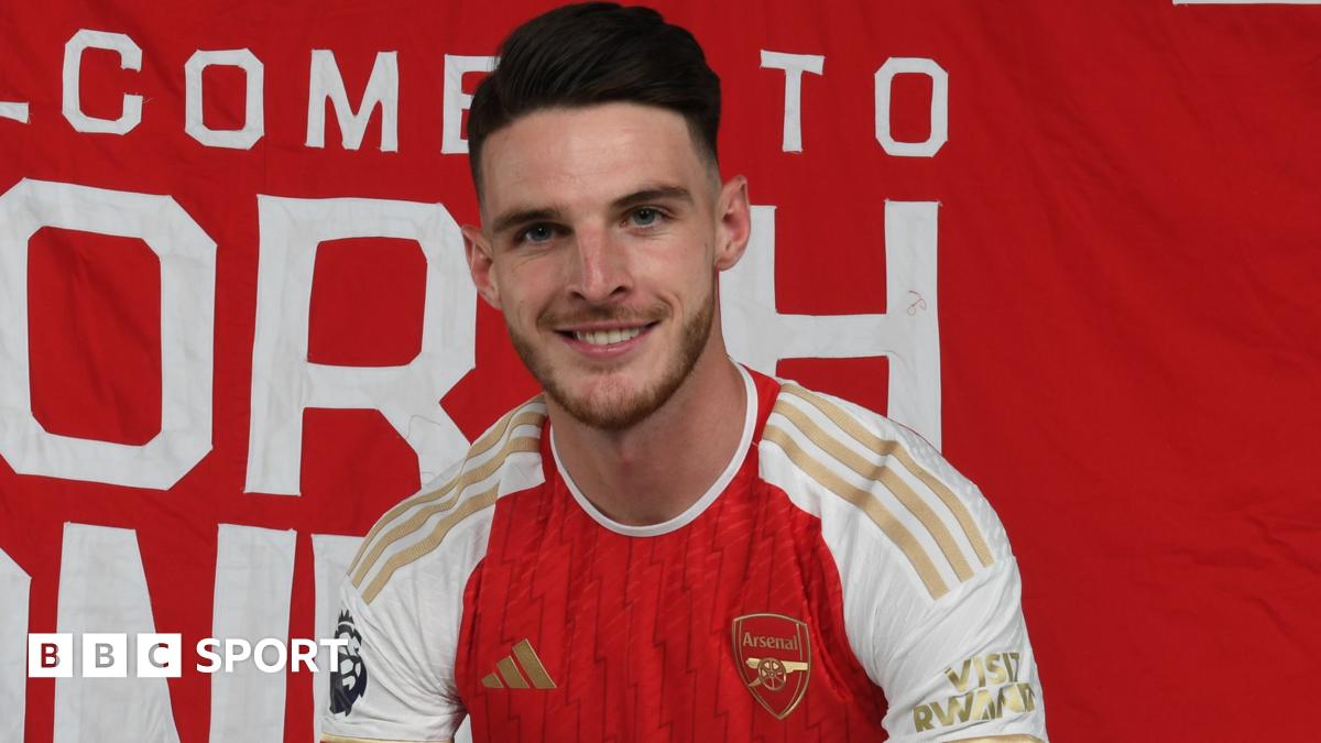 Declan Rice: Arsenal sign England midfielder from West Ham for £105m ...