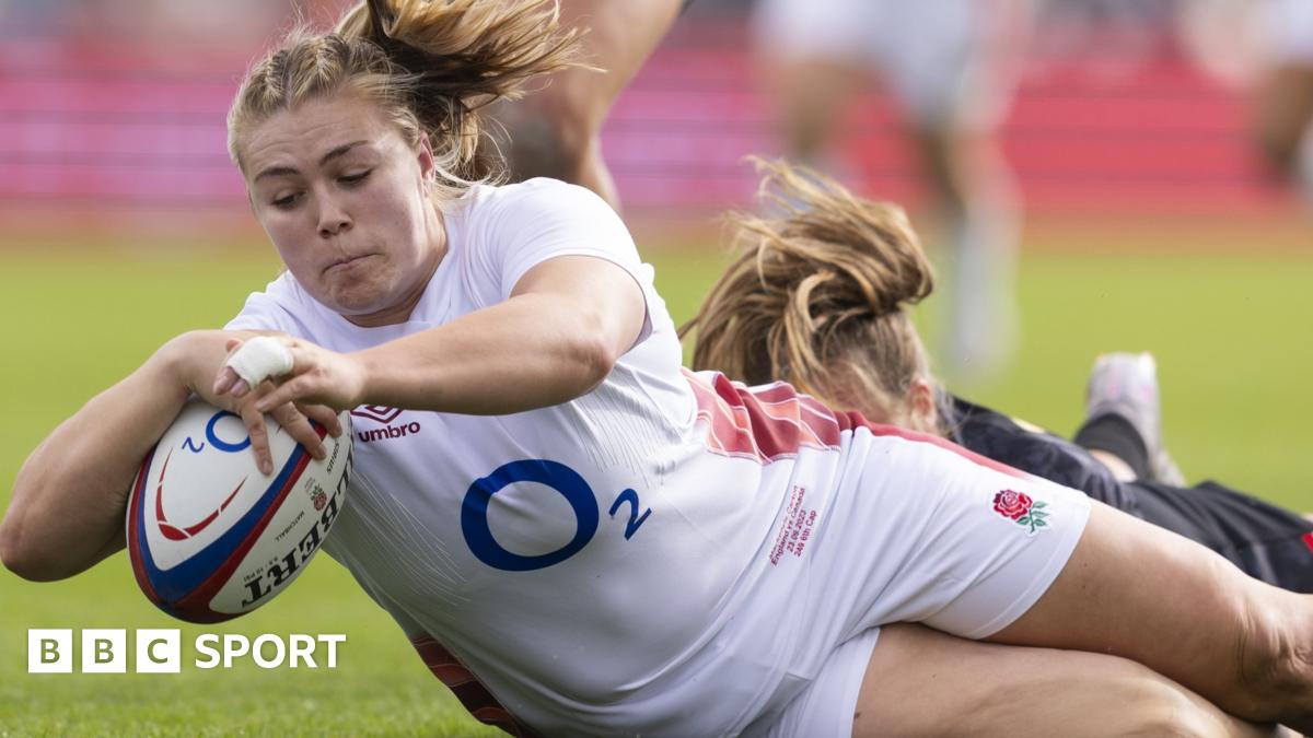 England v Canada: Mackenzie Carson says first Test try was 'special ...