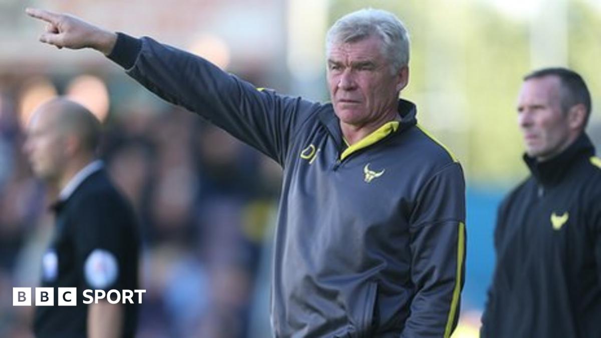 Blackburn tie will be 'wonderful', says Oxford's Derek Fazackerley ...