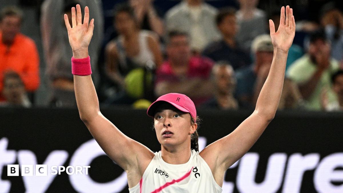Australian Open 2024 results: Iga Swiatek beats Danielle Collins ...