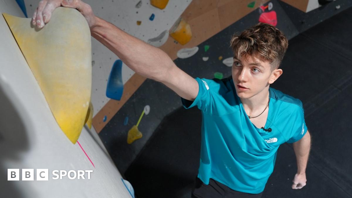 Paris 2024: Team GB's first male Olympic sport climber Toby Roberts has ...