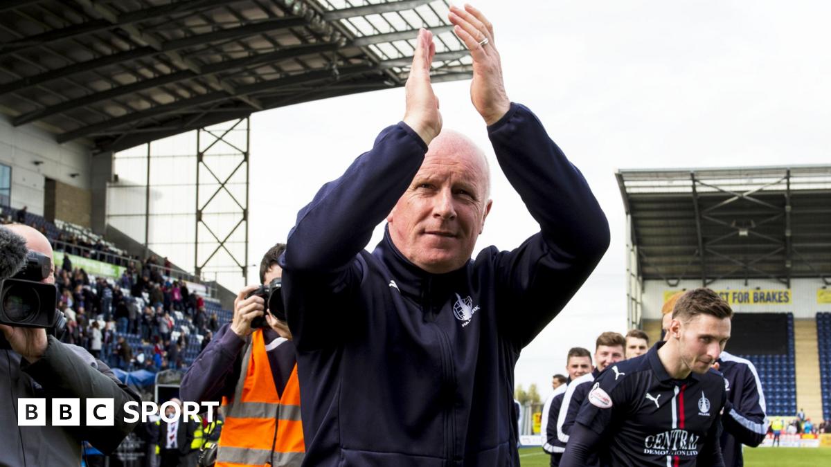Falkirk have not achieved anything yet - Peter Houston - BBC Sport