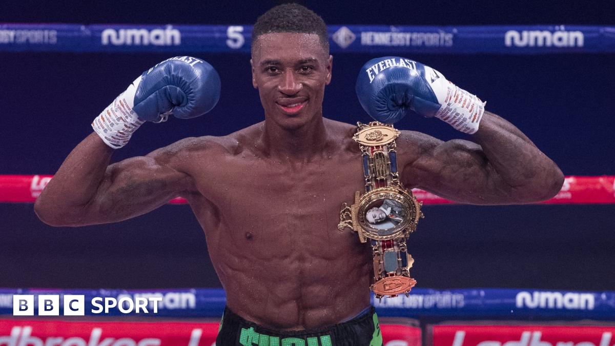 Shakan Pitters beats Chad Sugden to win British light-heavyweight title ...