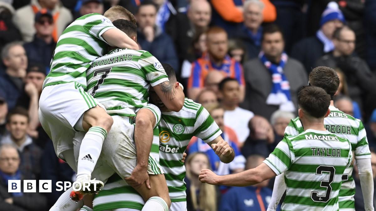 Rangers 1-2 Celtic: Leaders come from behind to increase gap to six ...