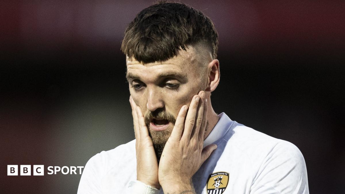 Notts County: Captain Kyle Cameron 'embarrassed' by goals League Two ...