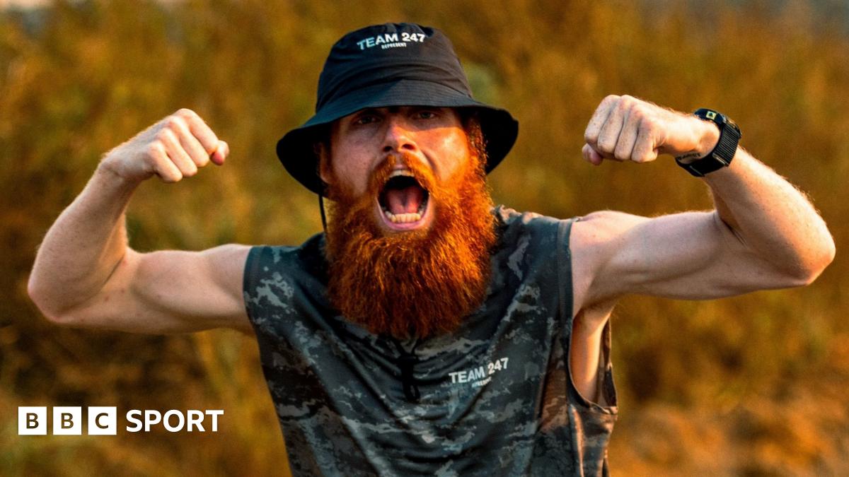 Hardest Geezer: British man Russ Cook completes run across Africa - BBC ...