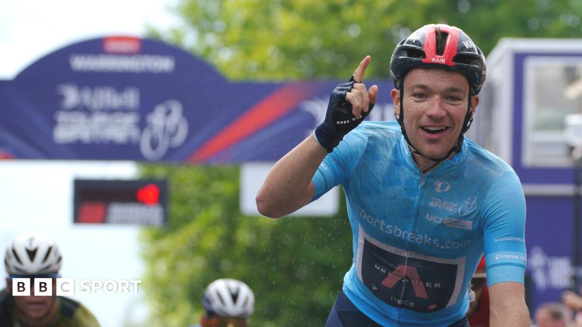 Tour of Britain: Britain's Ethan Hayter wins stage five and reclaims ...