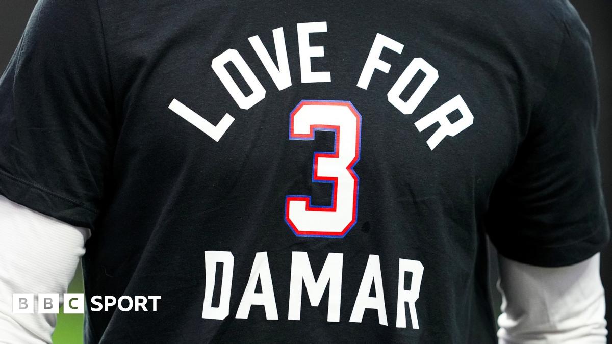 Damar Hamlin thanks fans as Las Vegas Raiders & Kansas City Chiefs show ...