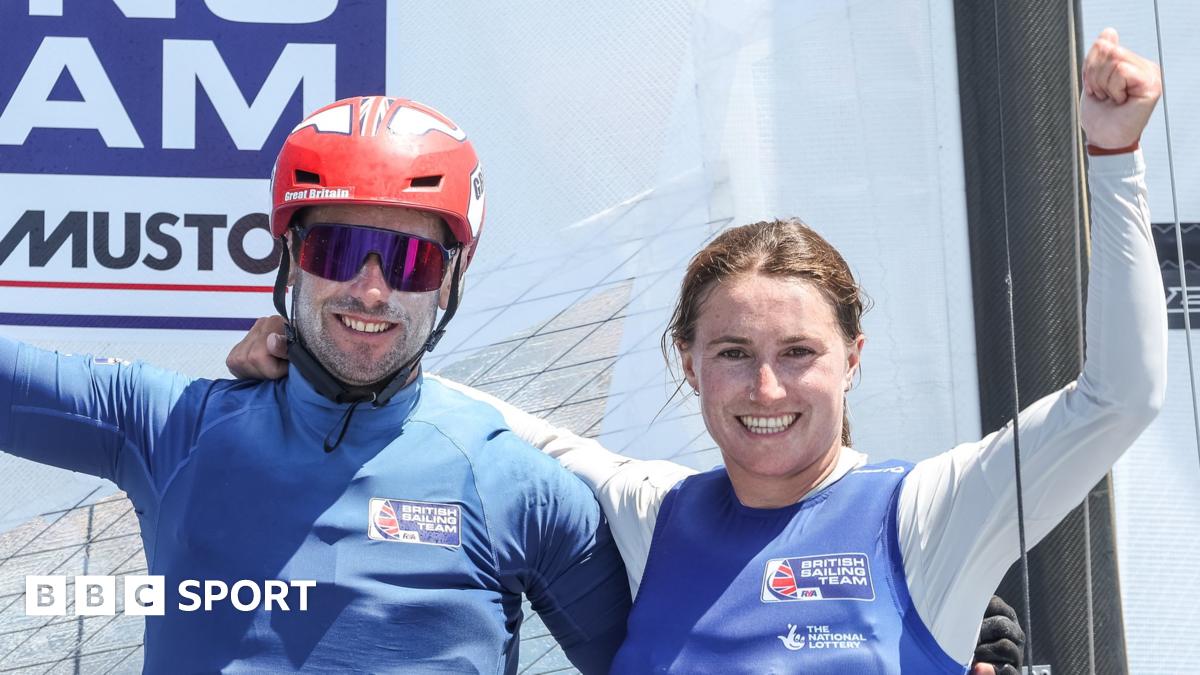 Sailing: GB's Anna Burnet and John Gimson win Nacra 17 European ...