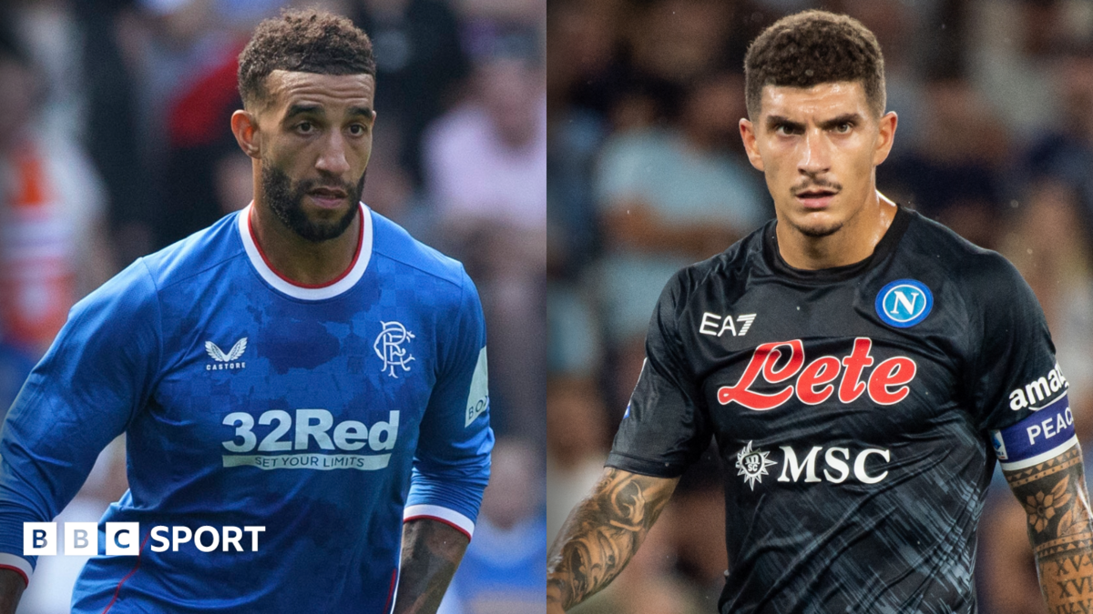 Rangers' match with Napoli put back 24 hours to Wednesday at 20:00 BST ...